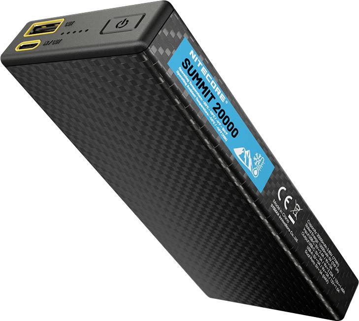 NiteCore SUMMIT2000020000 powerbank prenosna baterija Li-Ion 20000 mAh