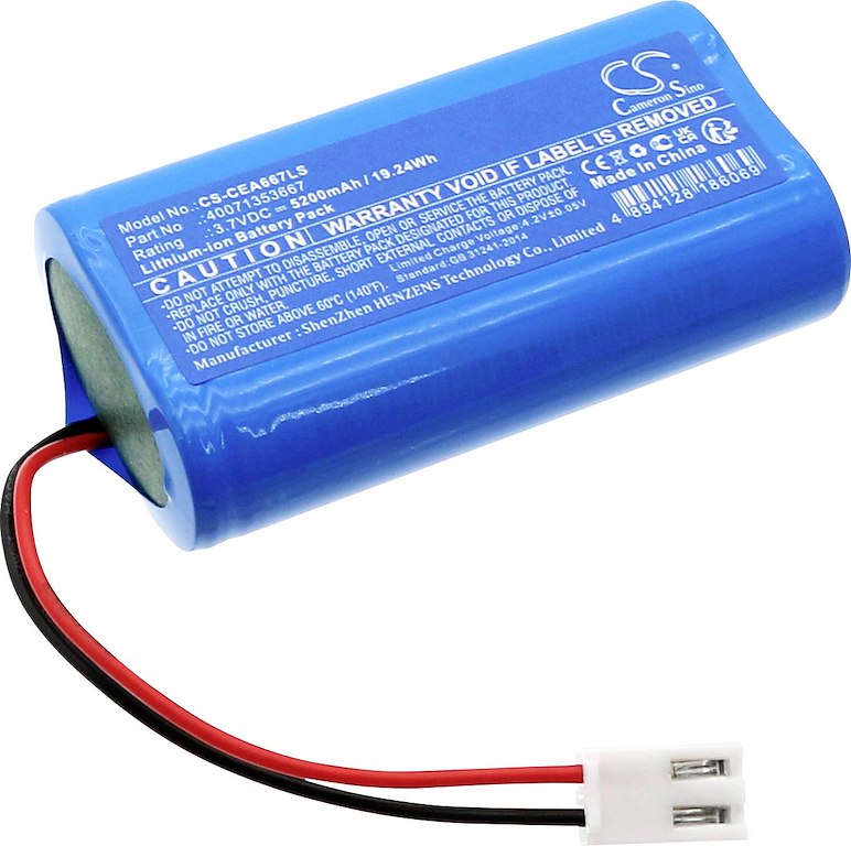 CEAG 151276 akumulator za panik rasvetu Li-Ion 3,7 V