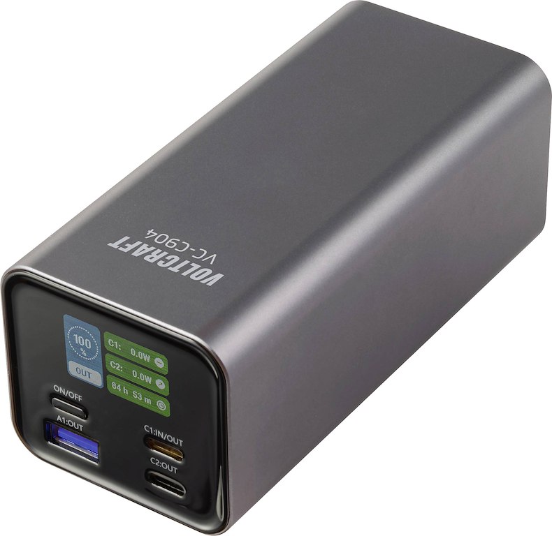 VOLTCRAFT C904 powerbank prenosna baterija Li-Ion 20000 mAh