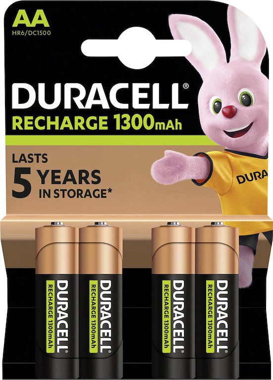 Duracell DUR039247 punjiva AA baterija NiMH 1,2 V 1300 mAh