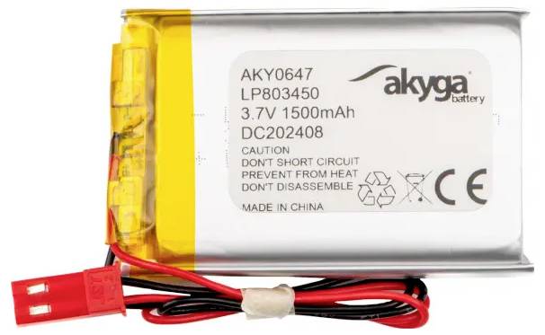 Akyga LP803450 akumulatorski paket LiPo 3,7 V 1500 mAh