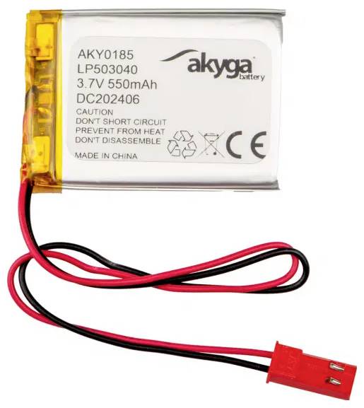 Akyga LP503040 akumulatorski paket LiPo 3,7 V 550 mAh