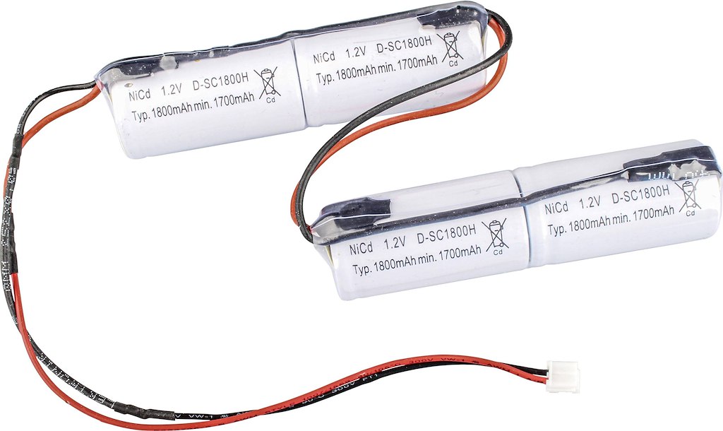 Mexcel NS1800SCH akumulatorski paket NiCd 4,8 V 1800 mAh Sub-C