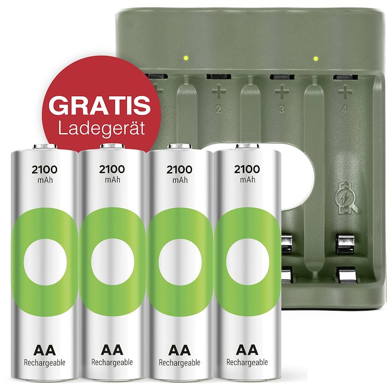 GP B441 punjiva AA baterija NiMH 1,2 V 2100 mAh