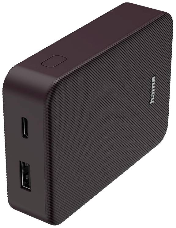 Hama powerbank prenosna baterija LiPo 10000 mAh (D x Š x V) 92 x 65 x 23 mm