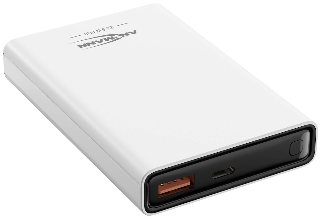 Ansmann PB222PD powerbank prenosna baterija LiPo 10000 mAh (D x Š x V) 97 x 64 x 17 mm