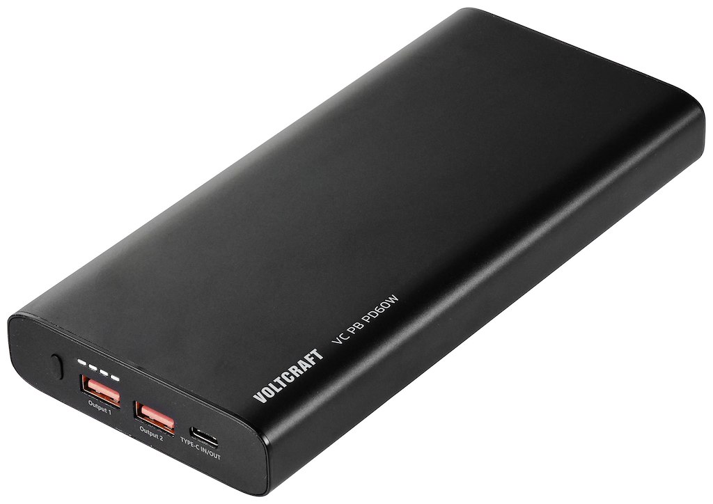 VOLTCRAFT PD60W powerbank prenosna baterija Li-Ion 26800 mAh