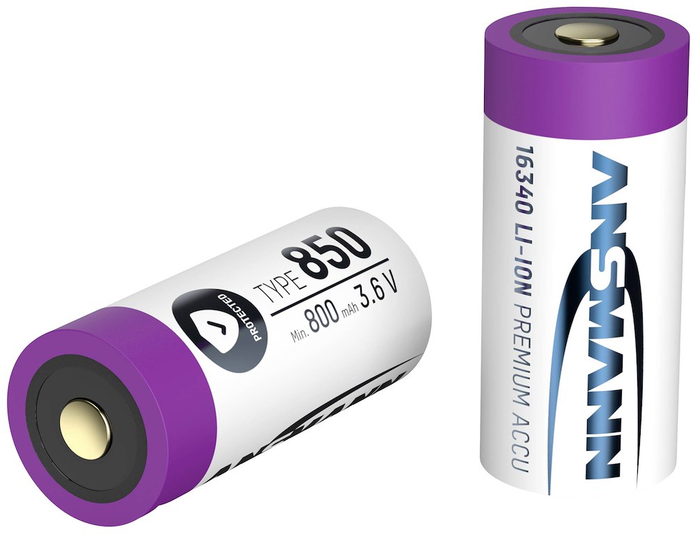 Ansmann Akku punjiva baterija specijalne veličine Li-Ion 3,6 V 850 mAh 16340