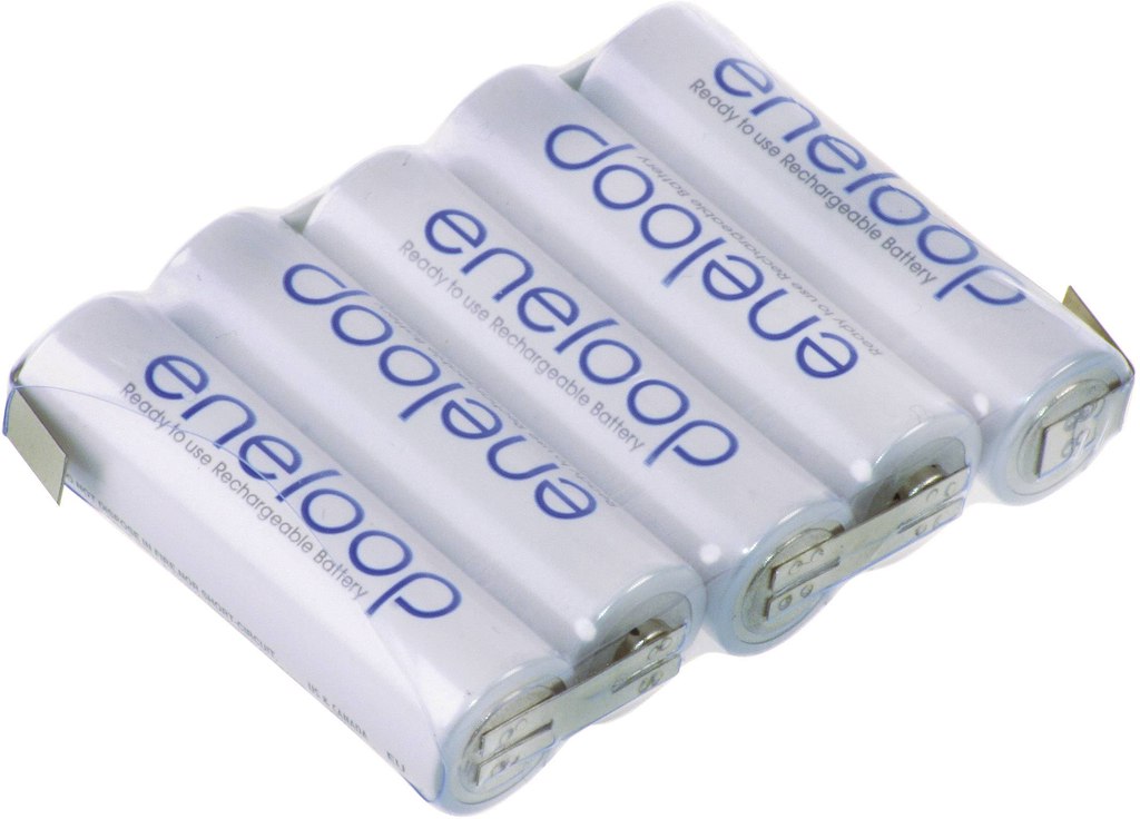 Eneloop BK3-MCCF akumulatorski paket NiMH 6 V 1900 mAh AA