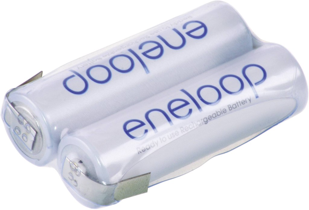 Eneloop 133604 Reihe F1x2 akumulatorski paket NiMH 2,4 V 1900 mAh AA