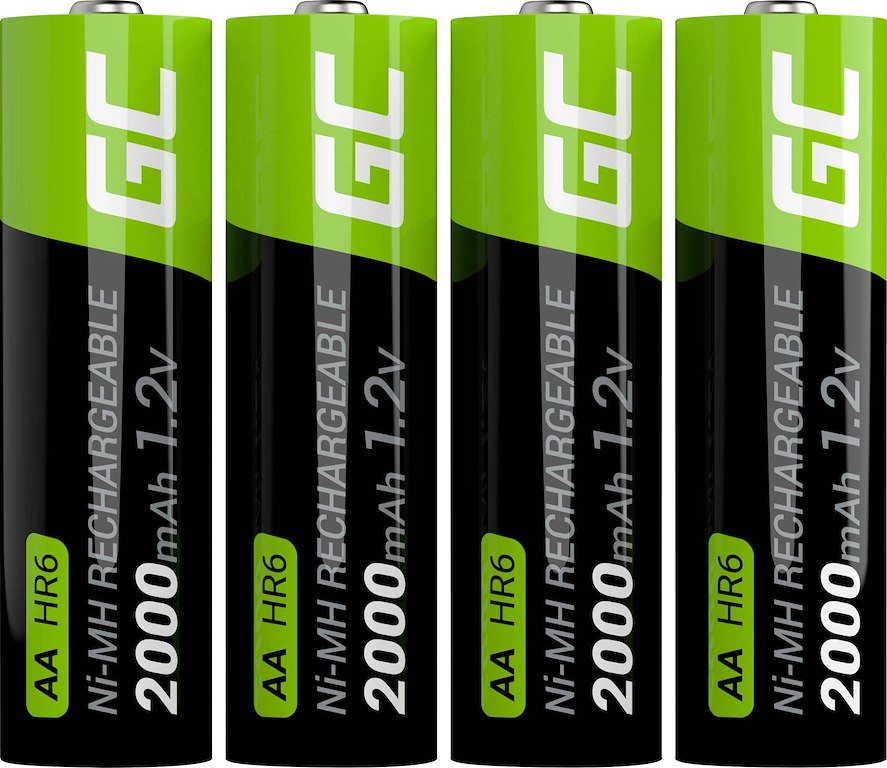 Green Cell HR6 punjiva AA baterija NiMH 1,2 V 2000 mAh AA (Mignon)
