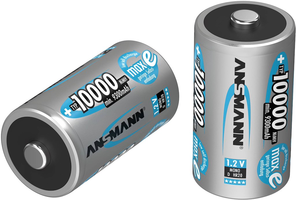 Ansmann maxE HR20 punjiva D baterija NiMH 1,2 V 9300 mAh D (Mono)
