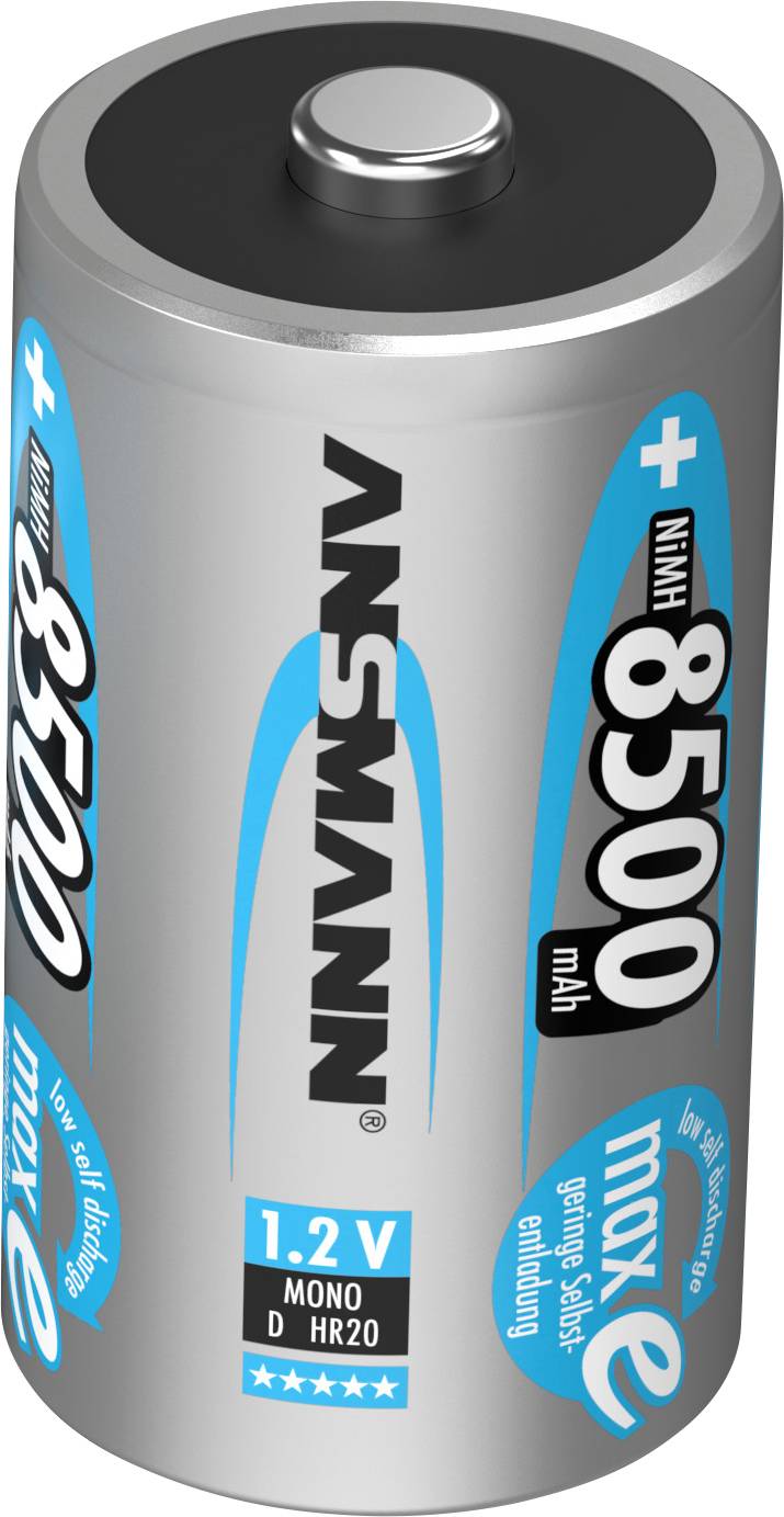 Ansmann maxE HR20 punjiva D baterija NiMH 1,2 V 8500 mAh D (Mono) (⌀ x V) 33 mm x 61 mm