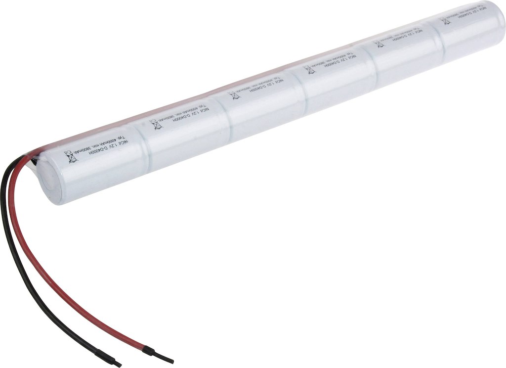 Mexcel Inline L1x6 akumulatorski paket NiCd 7,2 V 4000 mAh D (Mono)