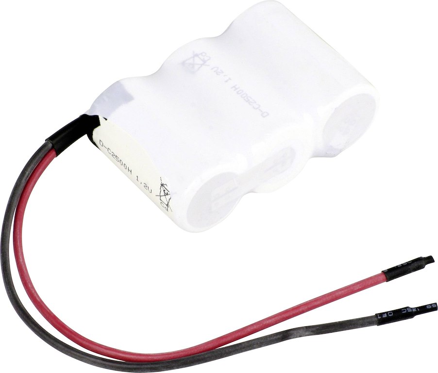 Mexcel Reihe F1x3 akumulatorski paket NiCd 3,6 V 2500 mAh C (Baby)