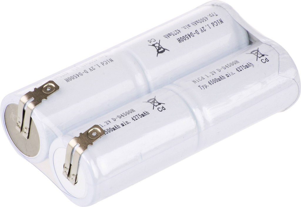 Mexcel Inline L2x2 akumulatorski paket NiCd 4,8 V 4000 mAh D (Mono)