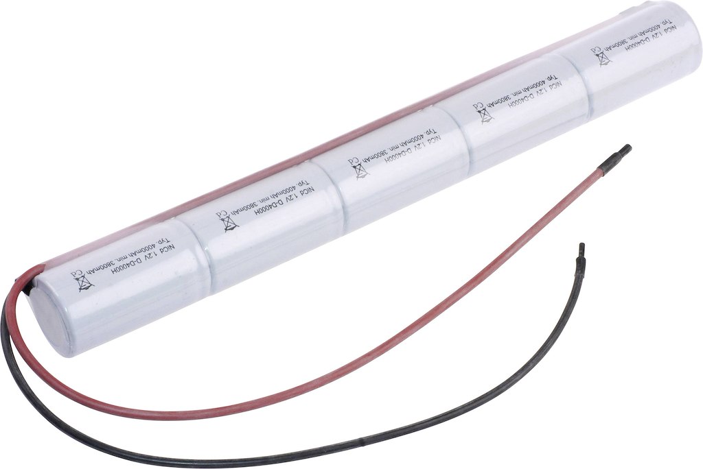 Mexcel Inline L1x5 akumulatorski paket NiCd 6 V 4000 mAh D (Mono)