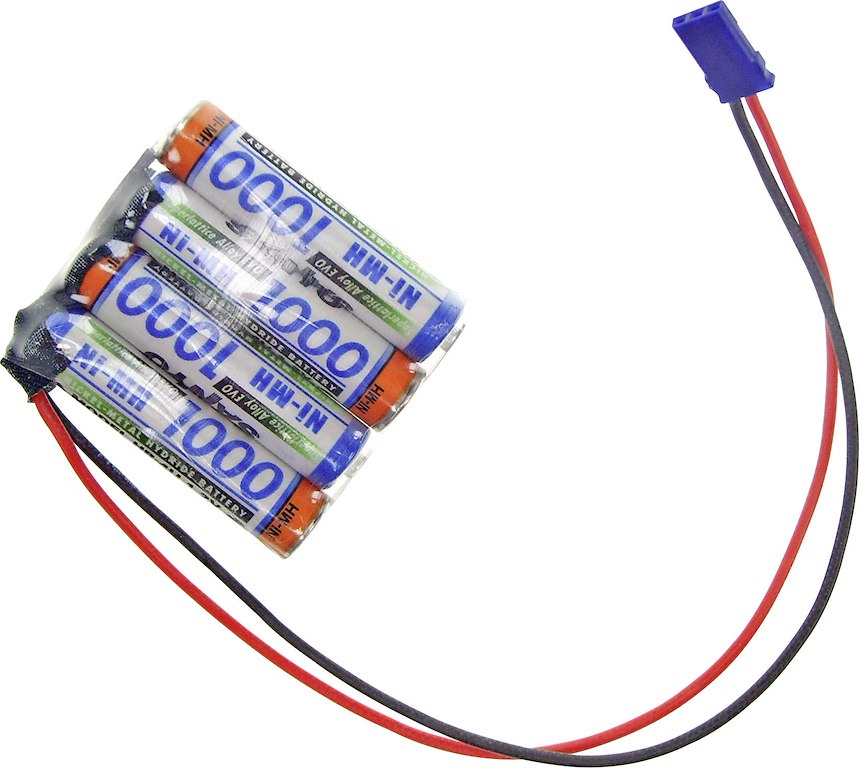 Panasonic Reihe F1x4 Graupner akumulatorski paket NiMH 4,8 V 1000 mAh AAA (Micro)