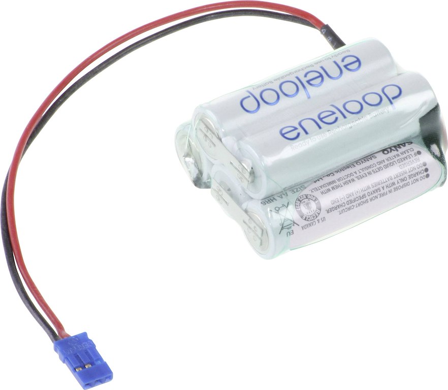 Panasonic eneloop 127098 Trapez F2x3 Graupner akumulatorski paket NiMH 6 V 1900 mAh AA