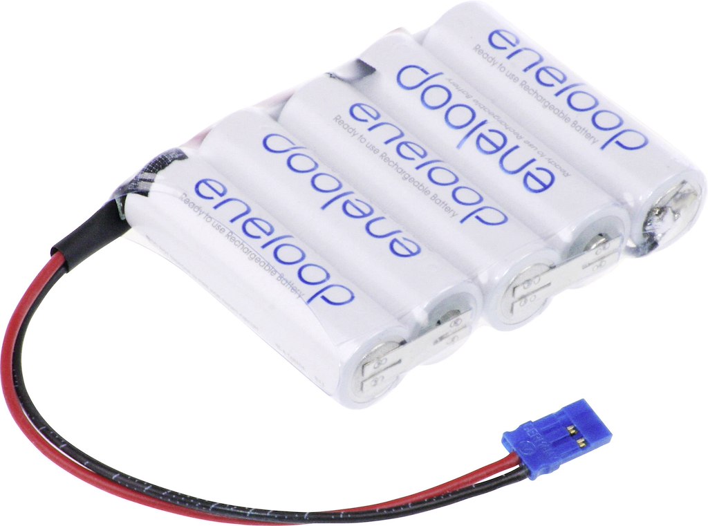 Panasonic eneloop Reihe F1x5 Graupner akumulatorski paket NiMH 6 V 1900 mAh AA (Mignon)