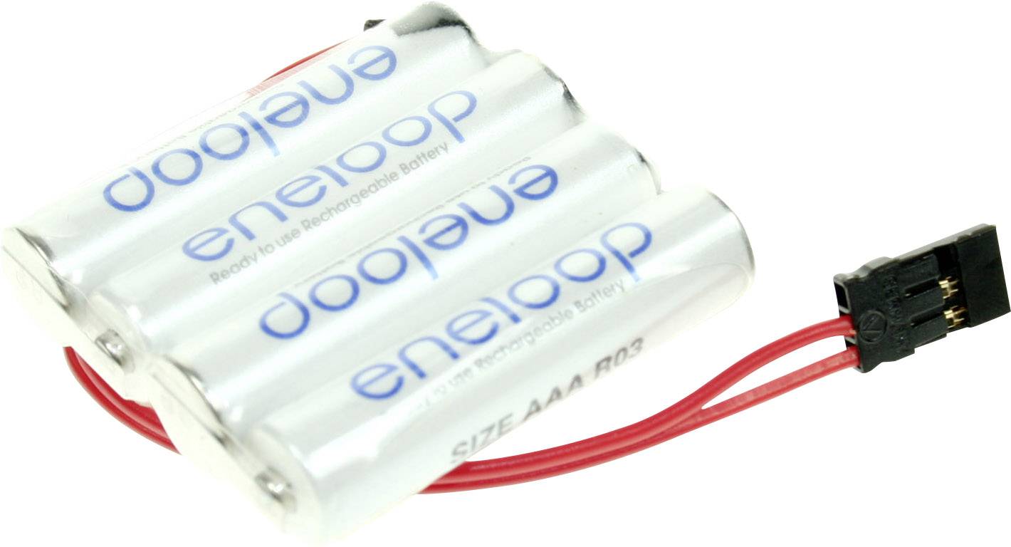 Panasonic eneloop Reihe F1x4 akumulatorski paket NiMH 4,8 V 750 mAh AAA (Micro)