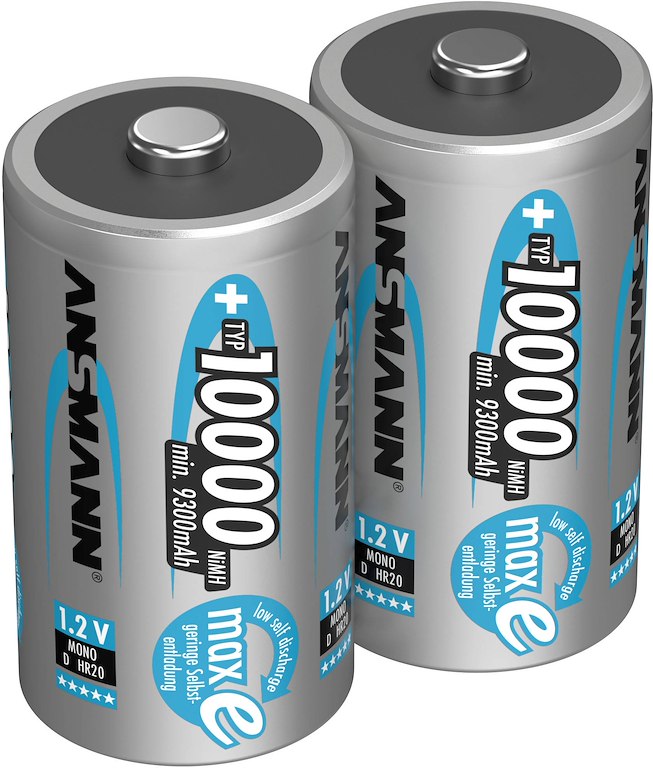 Ansmann maxE punjiva D baterija NiMH 1,2 V 10000 mAh D (Mono)