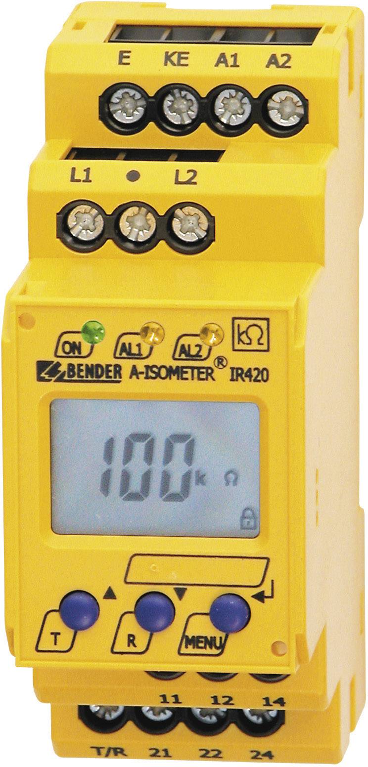 Bender B71016405 digitalni ugradni merni instrument 1 kΩ LCD
