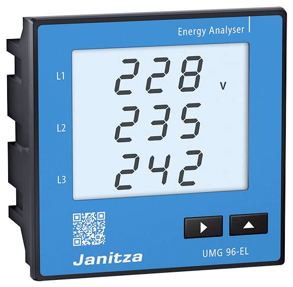 Janitza UMG 96-EL, 24-90V (UL) digitalni ugradni merni instrument
