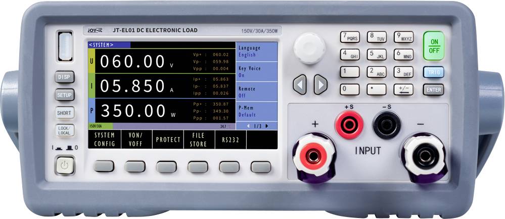 Joy-it JT-EL01 elektronsko opterećenje V/50 – 60 Hz