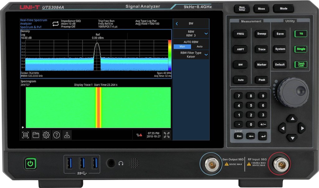 UNI-T UTS3084A analizator spektra