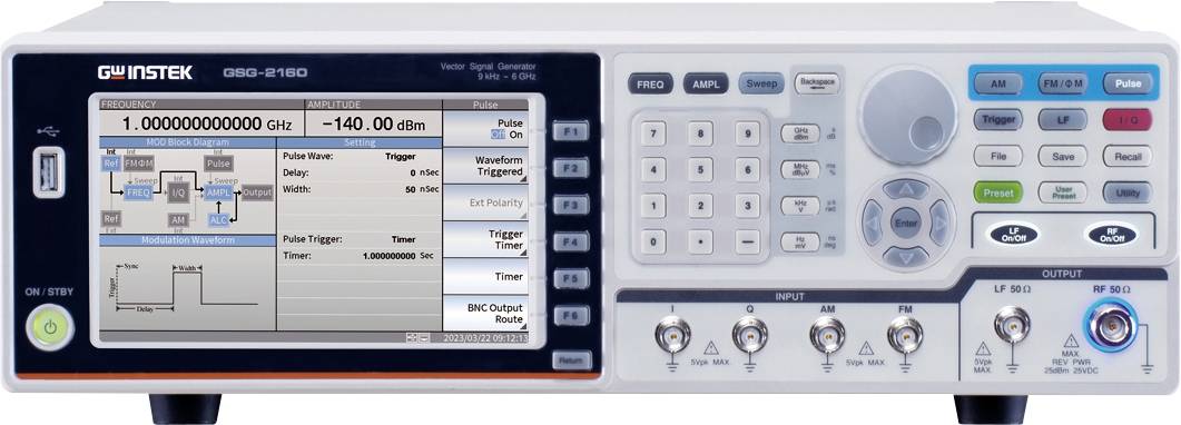GW Instek GSG-2160 generator signala 9 kHz – 6 GHz