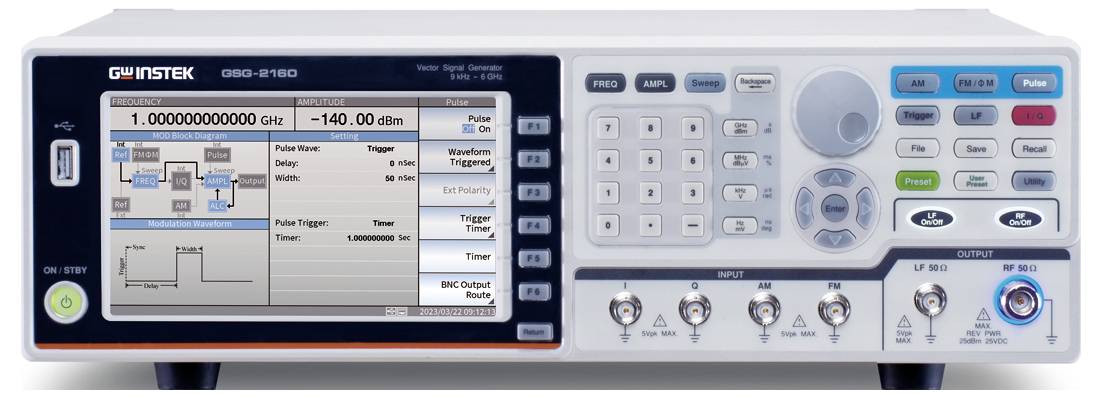 GW Instek GSG-2060 generator signala 9 kHz – 6 GHz