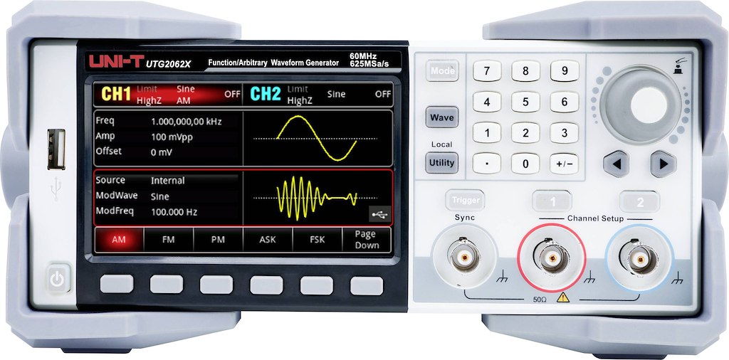 UNI-T UTG2062X funkcijski generator 60 MHz (max)