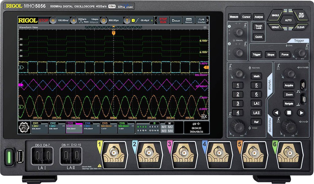 Rigol MHO5056 digitalni osciloskop
