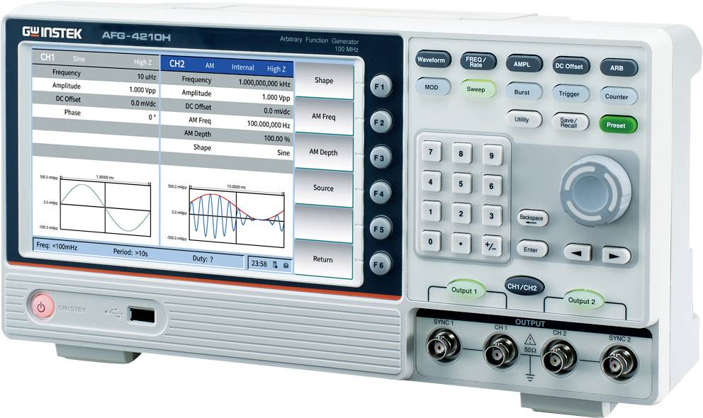 GW Instek 03LLAF4125AS funkcijski generator 25 MHz (max)