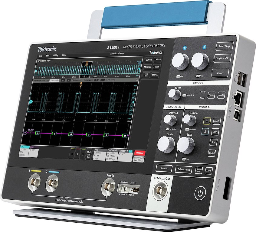 Tektronix MSO22-EDU 2-BW-70 digitalni osciloskop 70 MHz 2-kanalni 1,25 GSa/s