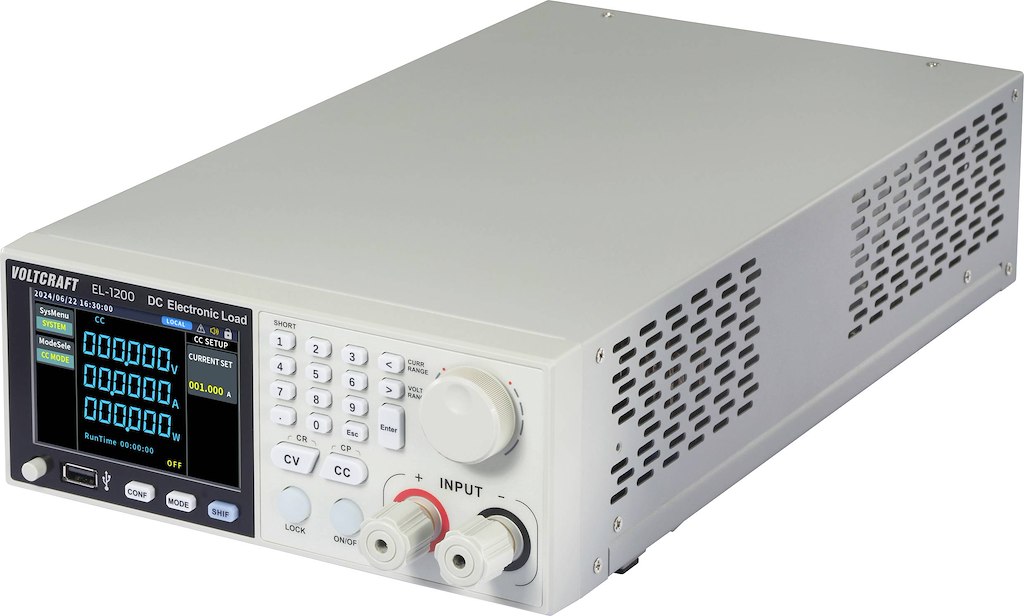 VOLTCRAFT EL-1200 elektronsko opterećenje 0–150 V