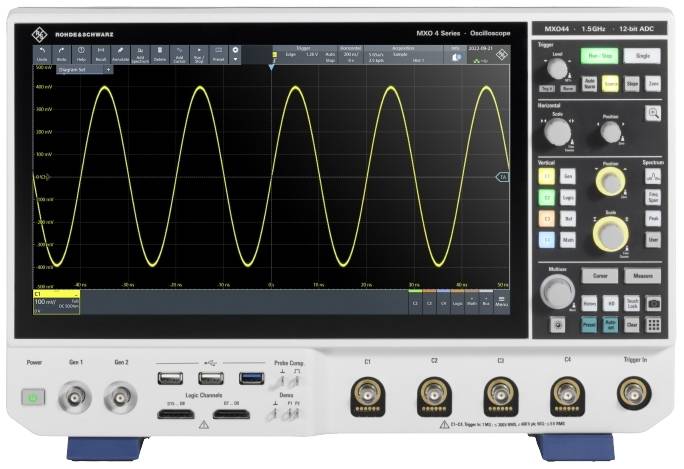 Rohde & Schwarz MXO4-BNDL digitalni osciloskop 200 MHz 4-kanalni 5 GSa/s