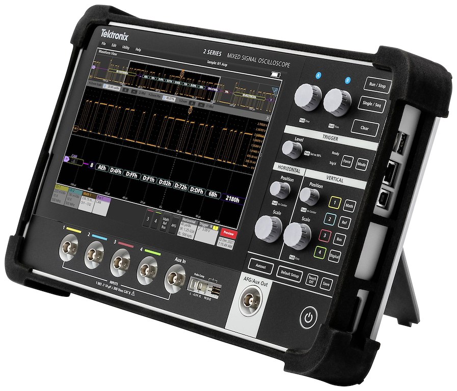 Tektronix MSO22 2-BW-500 digitalni osciloskop 500 MHz 2-kanalni 1,25 GSa/s prema internim radnim etalonima proizvođača