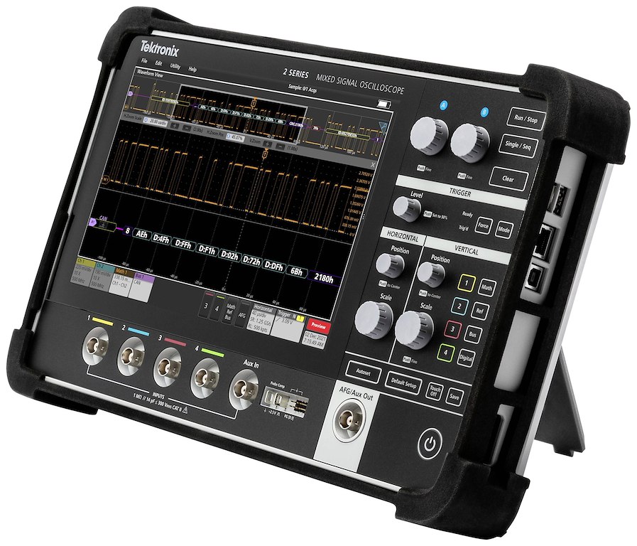 Tektronix MSO22 2-BW-500 digitalni osciloskop 500 MHz 2-kanalni 1,25 GSa/s