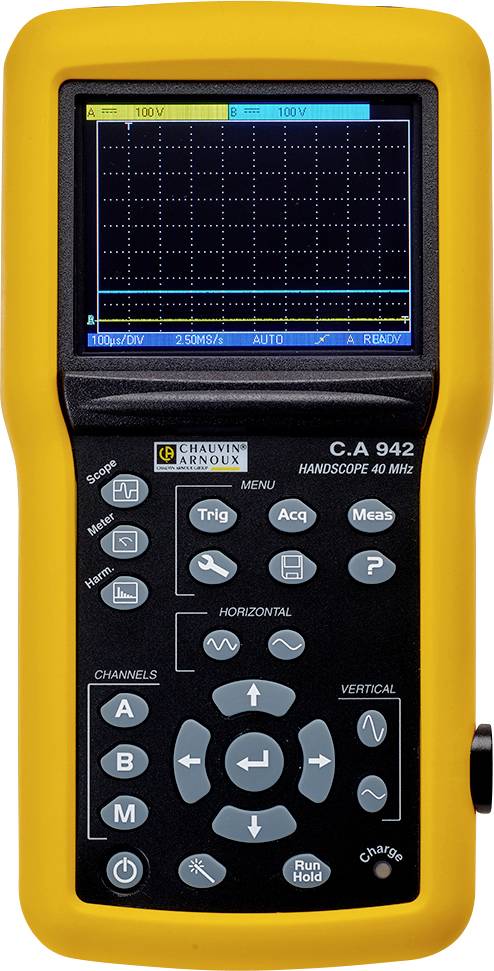 Chauvin Arnoux C.A 942 ručni osciloskop 40 MHz 0-kanalni 2 GSa/s