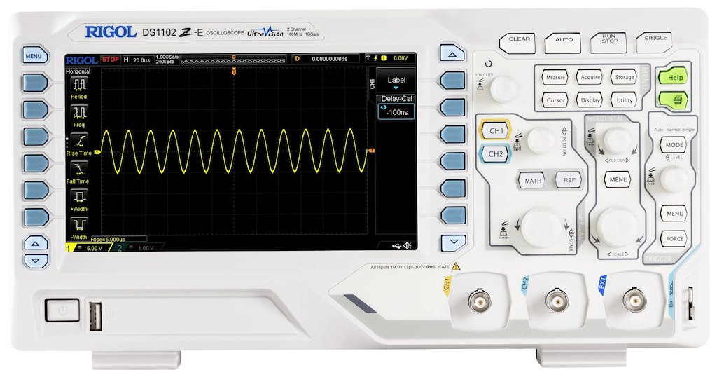 Rigol DS1102Z-E digitalni osciloskop 100 MHz 2-kanalni 1 GSa/s