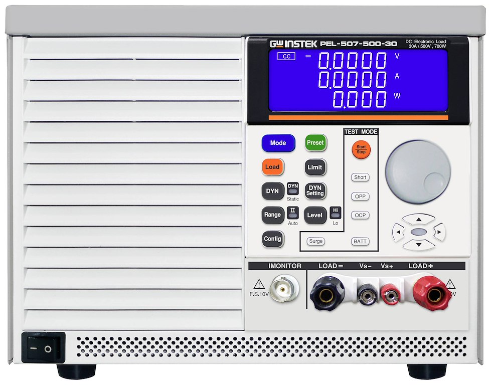 GW Instek PEL-507-500-30 elektronsko opterećenje