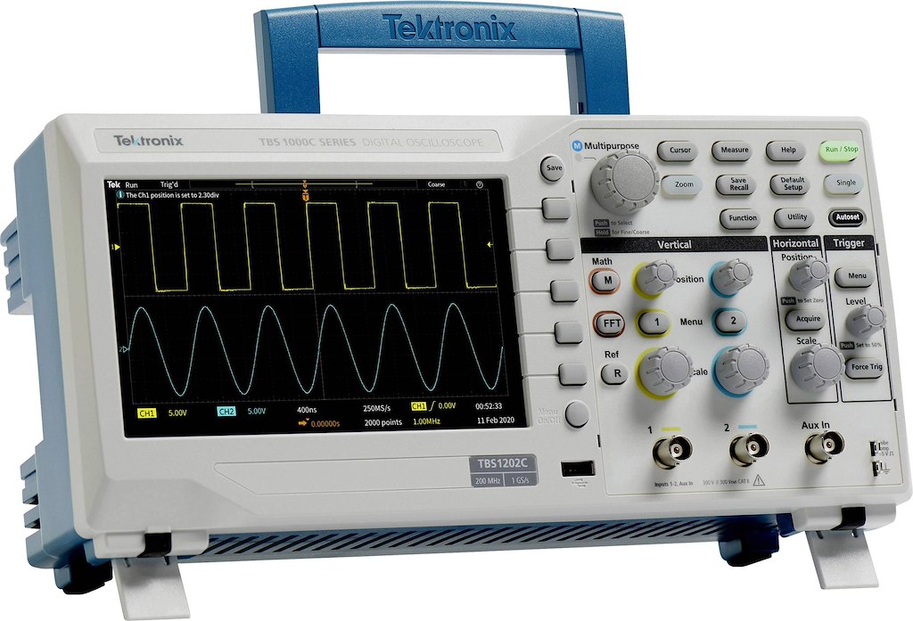 Tektronix TBS1102C digitalni osciloskop 100 MHz 2-kanalni 1 GSa/s