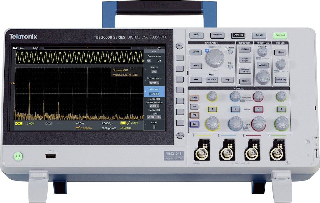 Tektronix TBS2074B digitalni osciloskop 70 MHz 4-kanalni 2 GSa/s