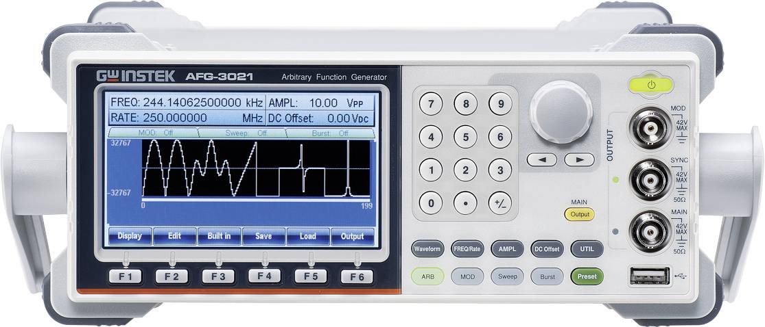 GW Instek AFG-3021GP funkcijski generator 1 µHz – 20 MHz