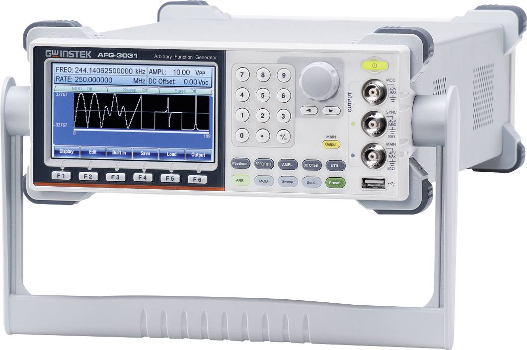 GW Instek AFG-3031GP funkcijski generator 1 µHz – 30 MHz
