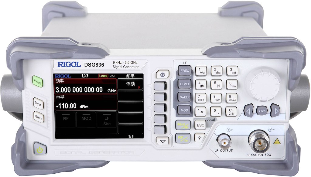 Rigol DSG836 funkcijski generator 9 kHz – 3,6 GHz