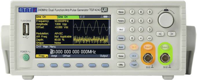 Aim TGF4242 funkcijski generator 1 µHz – 240 MHz