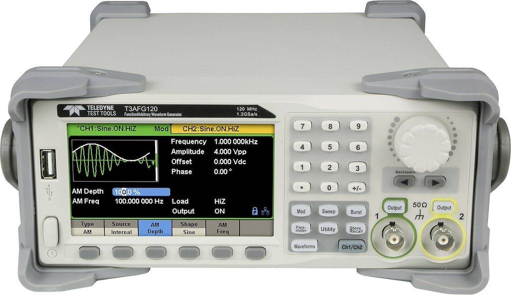 Teledyne LeCroy T3AFG120 funkcijski generator 0,000001 Hz – 120 MHz